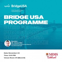 BRIDGE USA - DEVELOPING TOMORROW`S LEADERS.