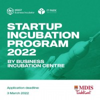 STARTUP INCUBATION PROGRAM 2022
